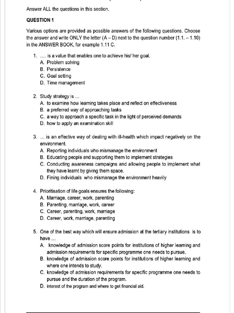 Life Orientation Test | PDF