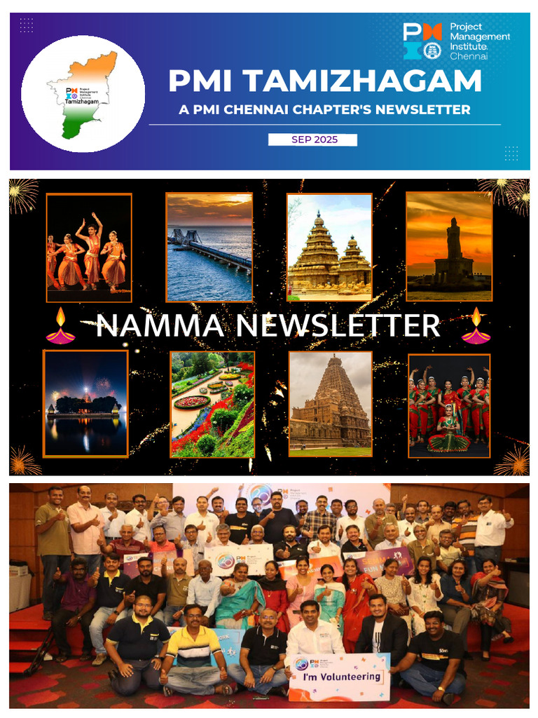 PMI Chennai Chapter Achievements - Sep 2025 | PDF | Artificial ...