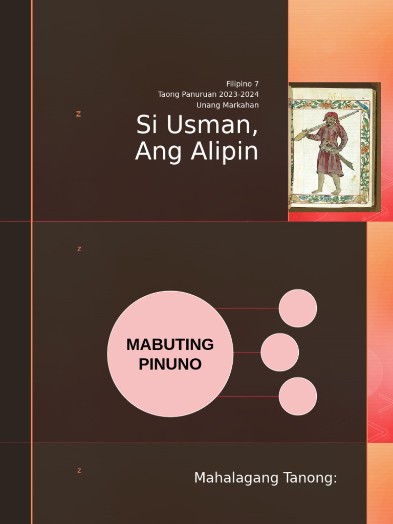 Si Usman, Ang Alipin | PDF