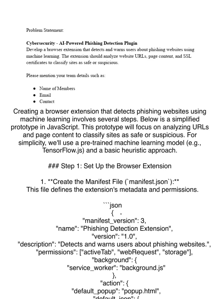 CodeStorm - Problem Statement | PDF