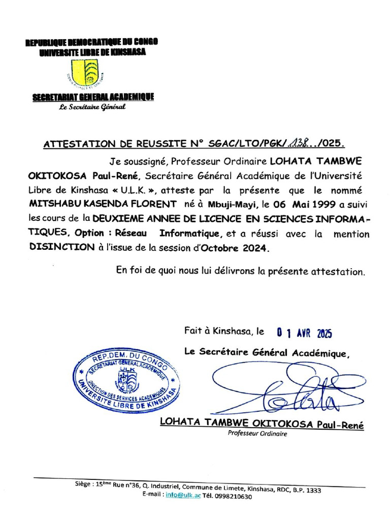 PDF Attestation | PDF