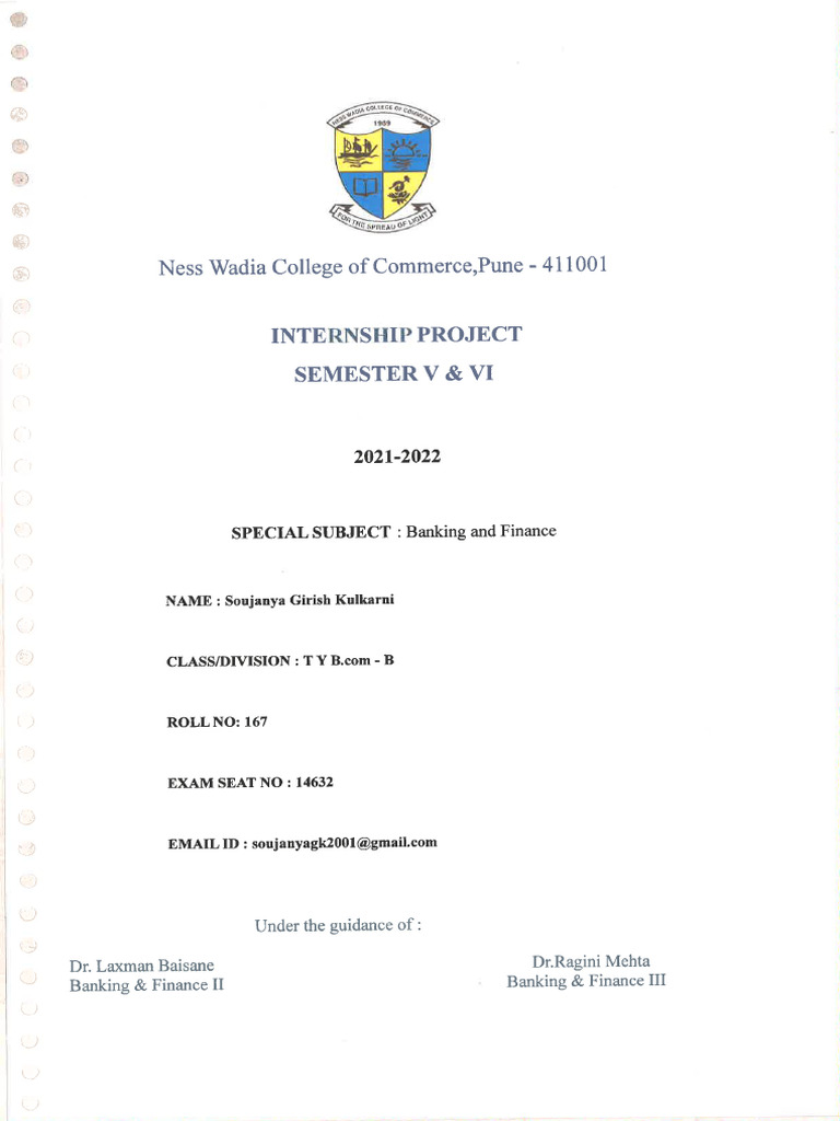 Internship | PDF