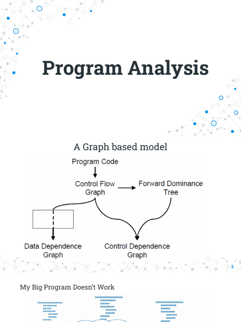Program Dependence Graphs Explained | PDF | Computer Science | Computing