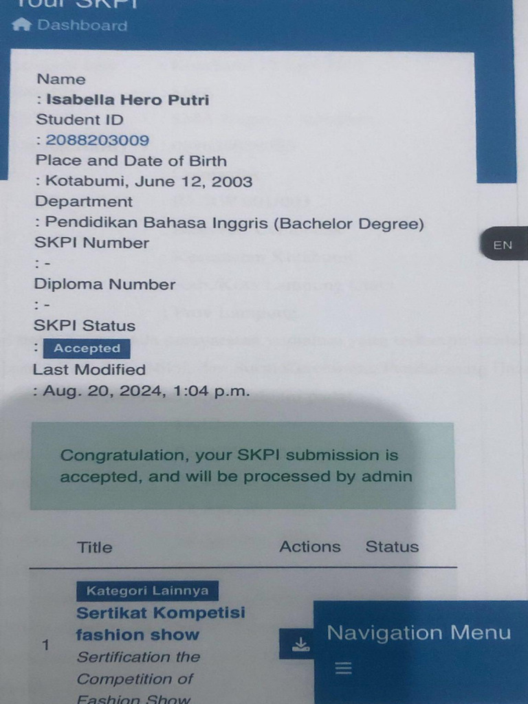 Skpi | PDF