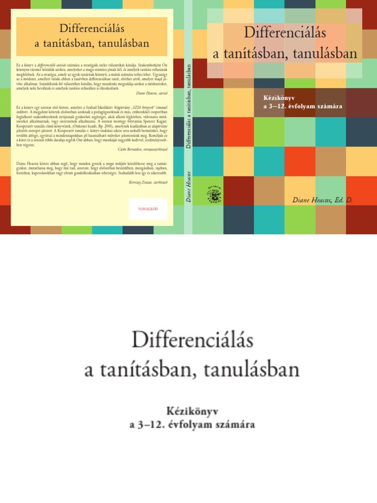 Diane Heacox Differencialas A Tanulásban Tanításban | PDF