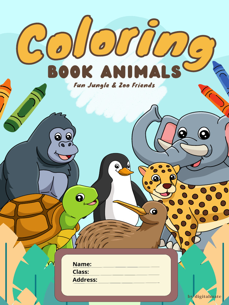 Animal Coloring Book - 20251010 - 130853 - 0000 | PDF