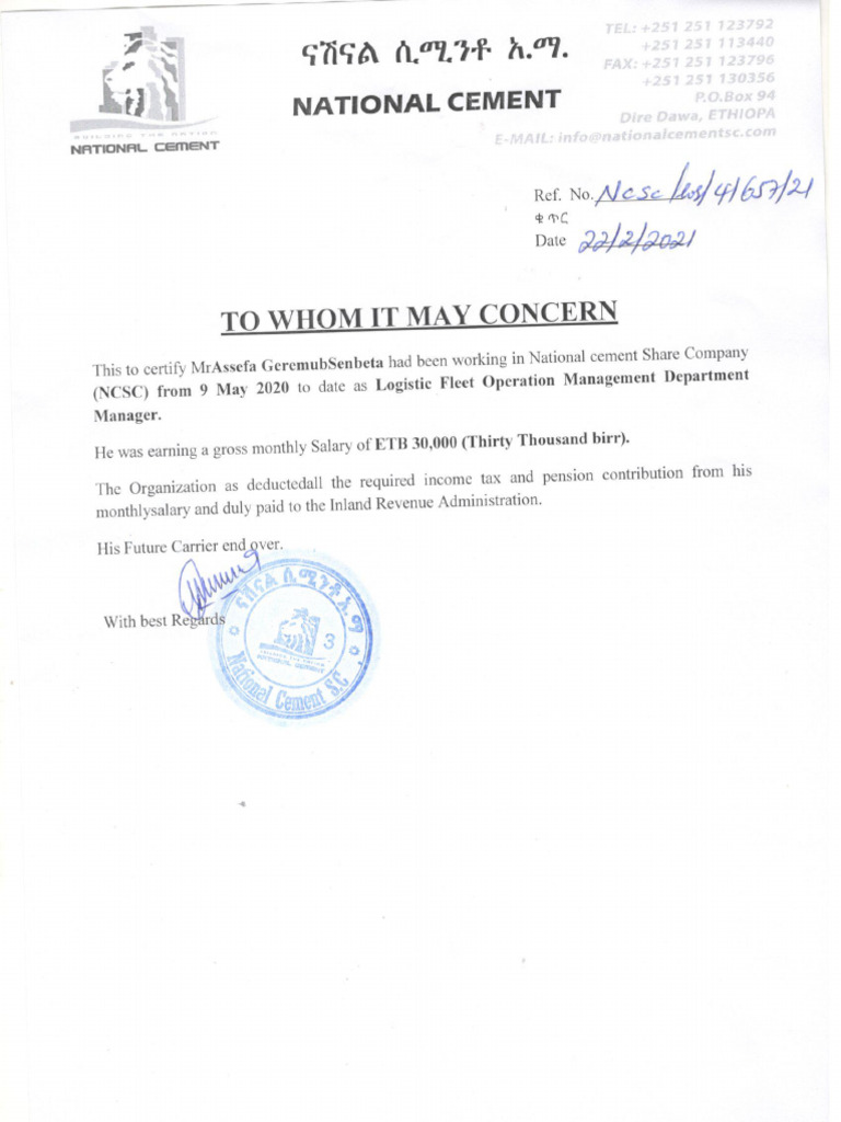 NCSC Experiance | PDF