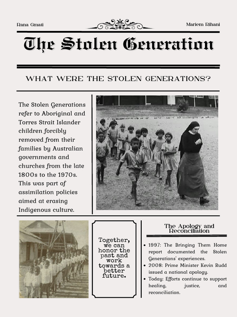 Understanding the Stolen Generations | PDF