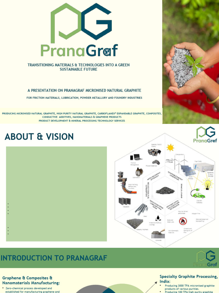 Pranagraf Micronised PPT EDITED | PDF | Graphite | Electrical ...
