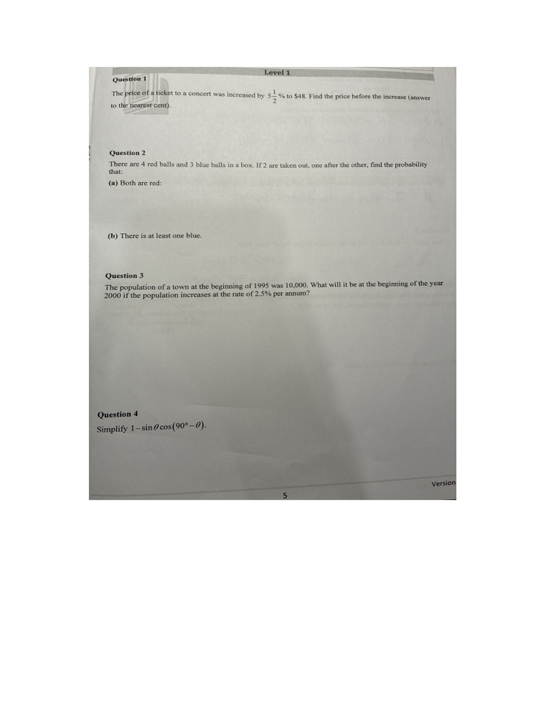 Worksheet | PDF