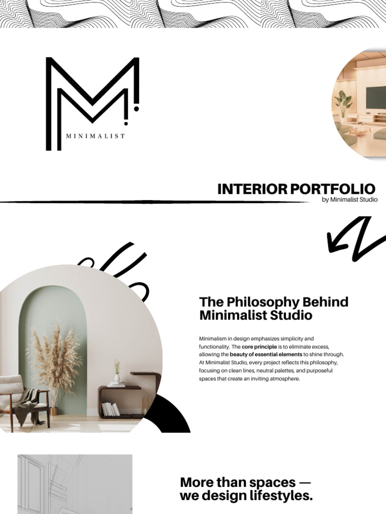 Minimalist Studio Portfolio. - by Shashank Kanuganti | PDF | Minimalism | Design