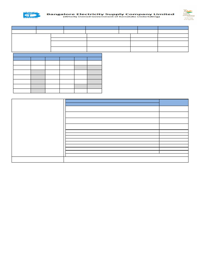 Bescom Office Bill May 2025 | PDF | Payments | Taxes