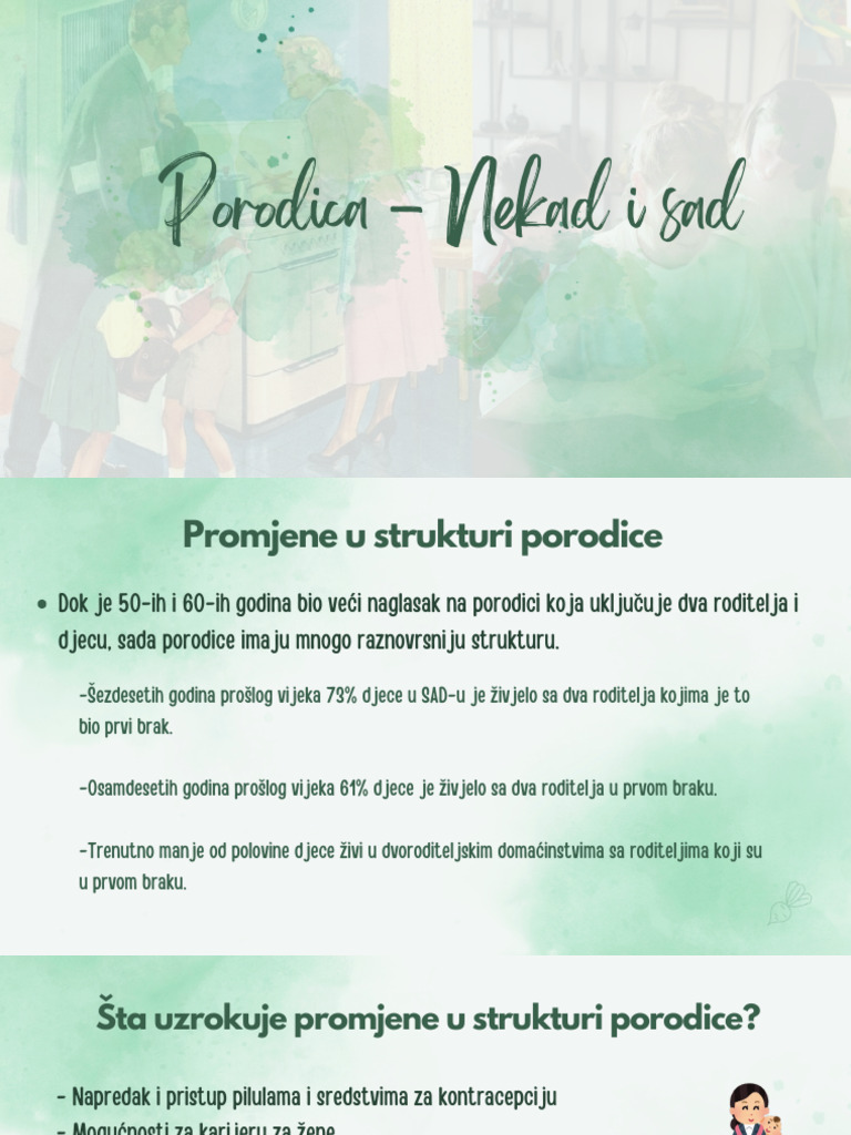 Porodica Nekad I Sad PDF | PDF