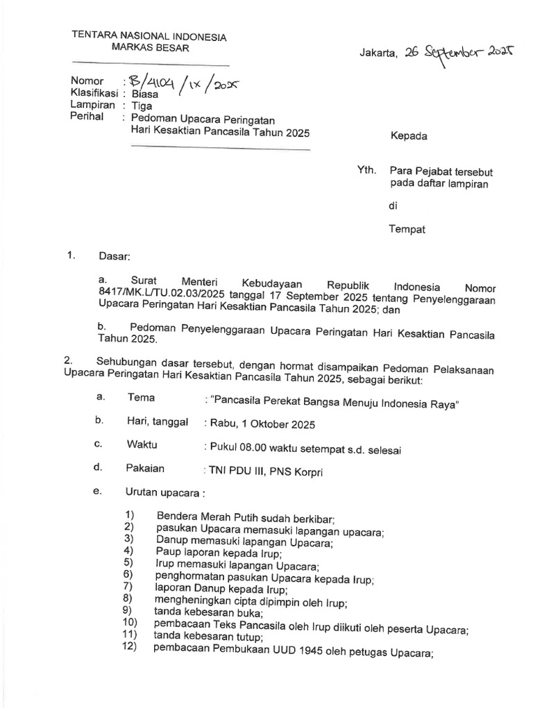 B.4104.ix.2025 Pedoman Hapsak 2025 | PDF
