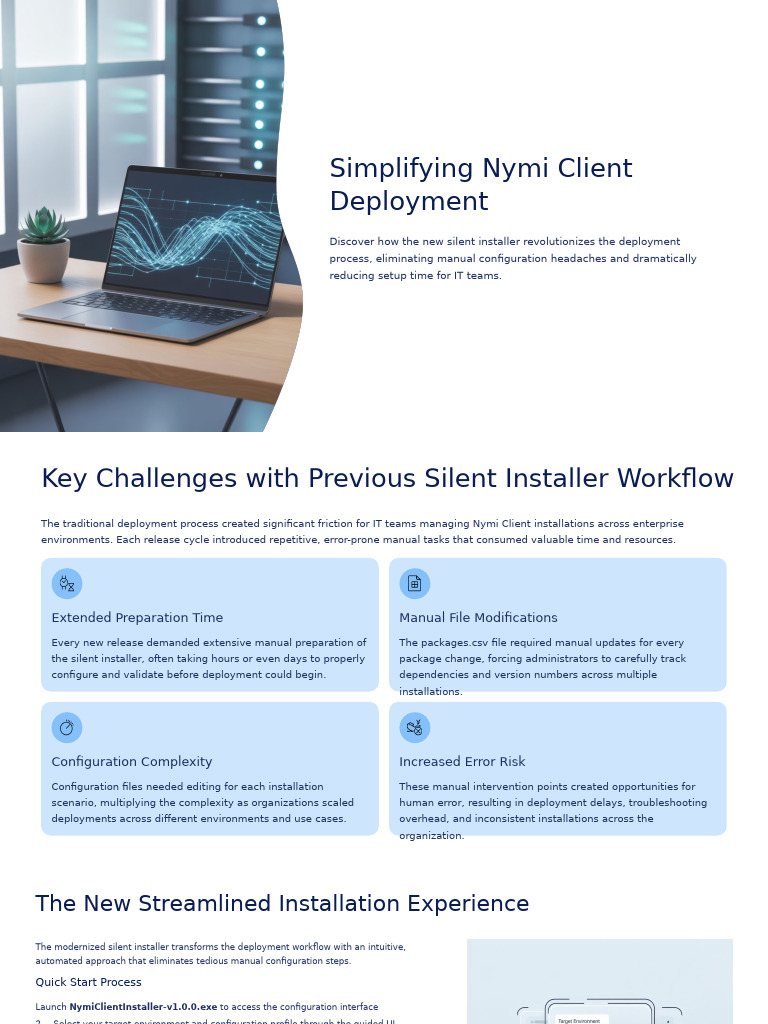 Simplifying Nymi Client Deployment | PDF | Computer Science | Computing