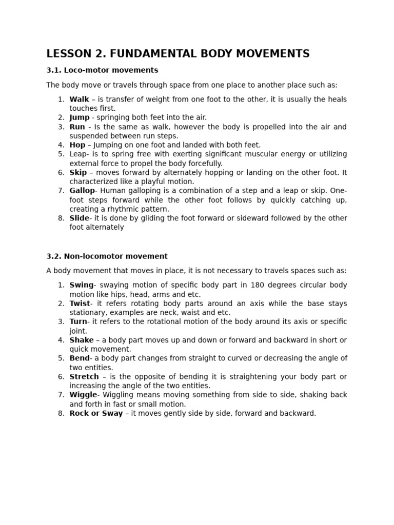 Lesson 2 Pathfit 1 | PDF