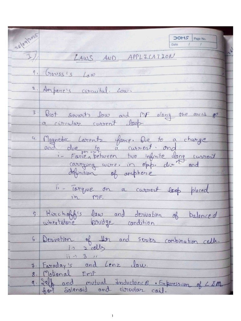 Physics Class 12 Question | PDF