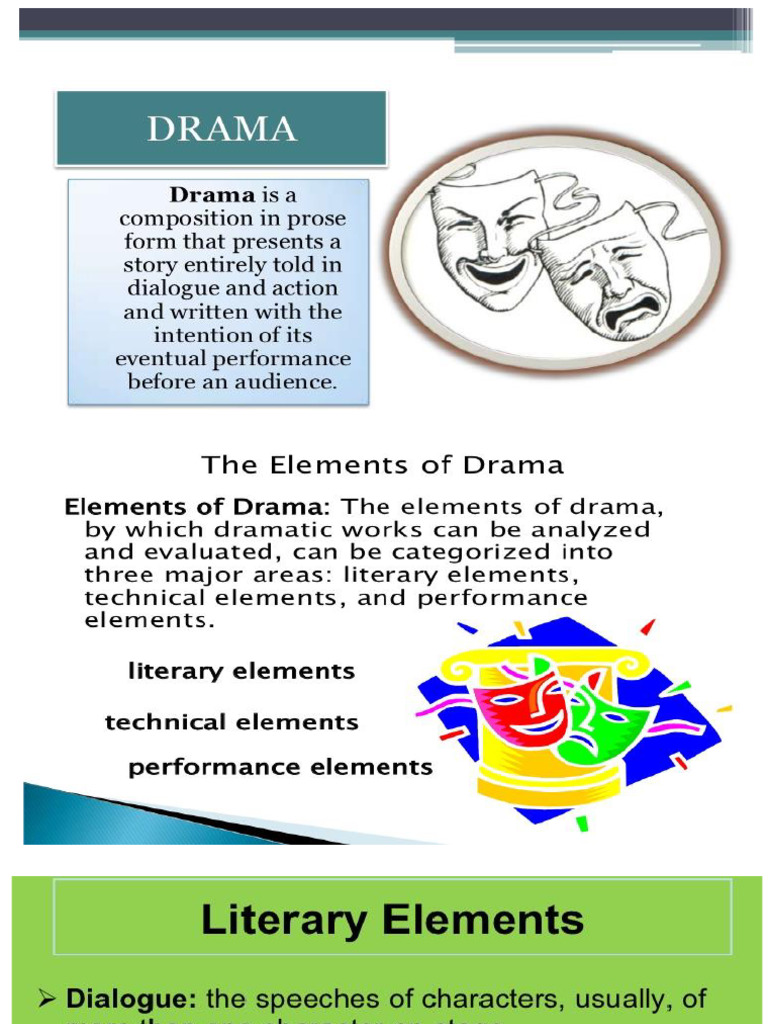 Elements of Drama Part 2 | PDF