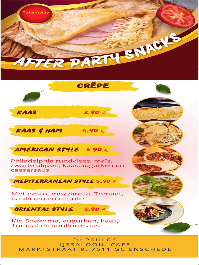 After Party Snacks (FINAL (850 X 2050 MM) - 2 | PDF