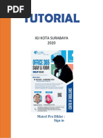 Panduan Login Aplikasi SIGA-8 UNTAD | PDF