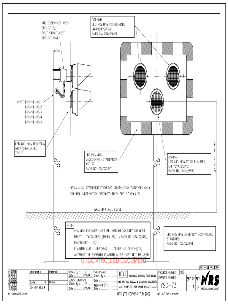 LED Wig Wag Assembly Standard | PDF