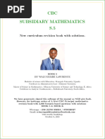 Senior Five Principal Mathematics Guide | PDF | Mathematics | Learning
