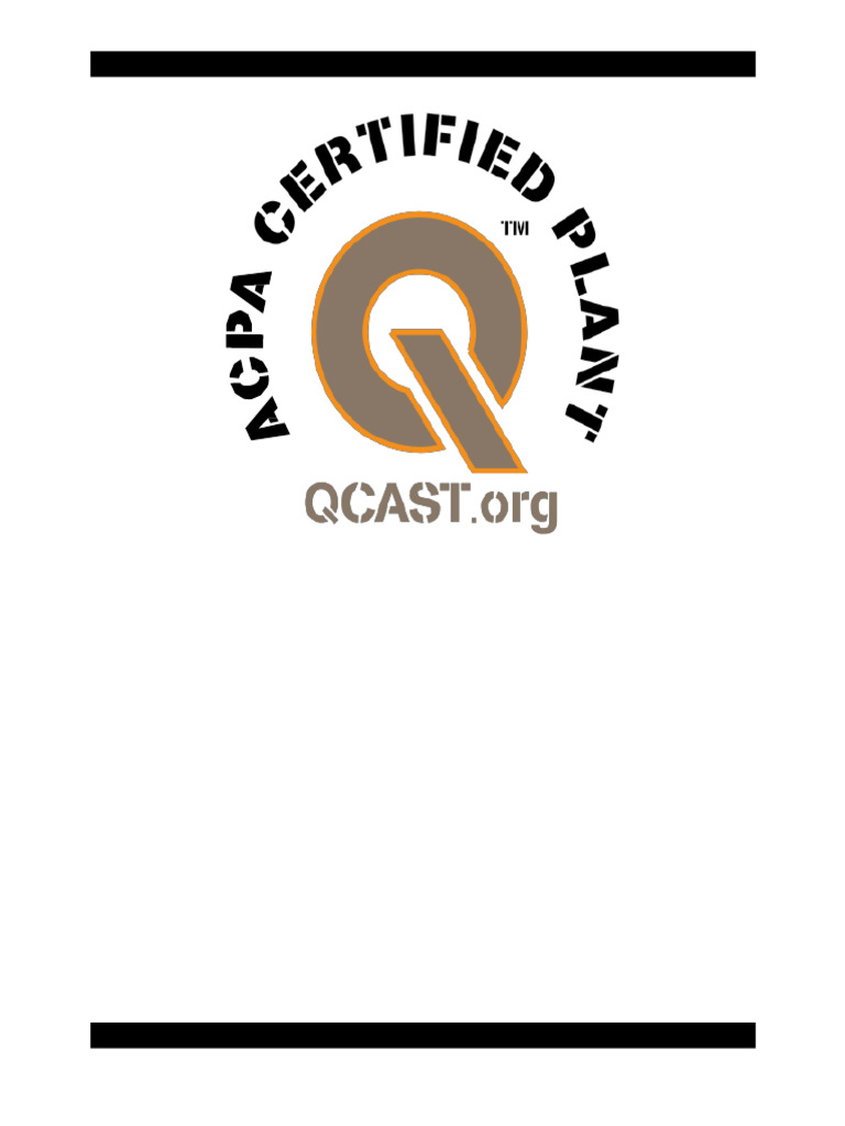 ACPA Plant Certification Manual (2021) | PDF | Sanitary Sewer | Audit