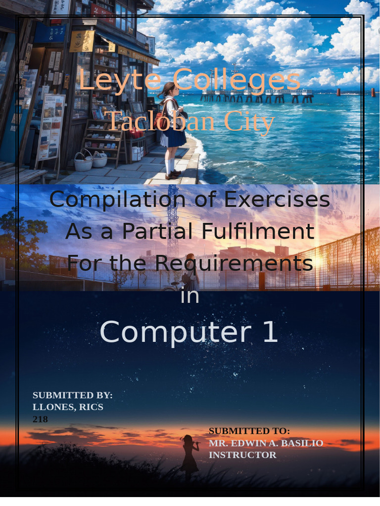 Computer 1 Exercises Compilation | PDF