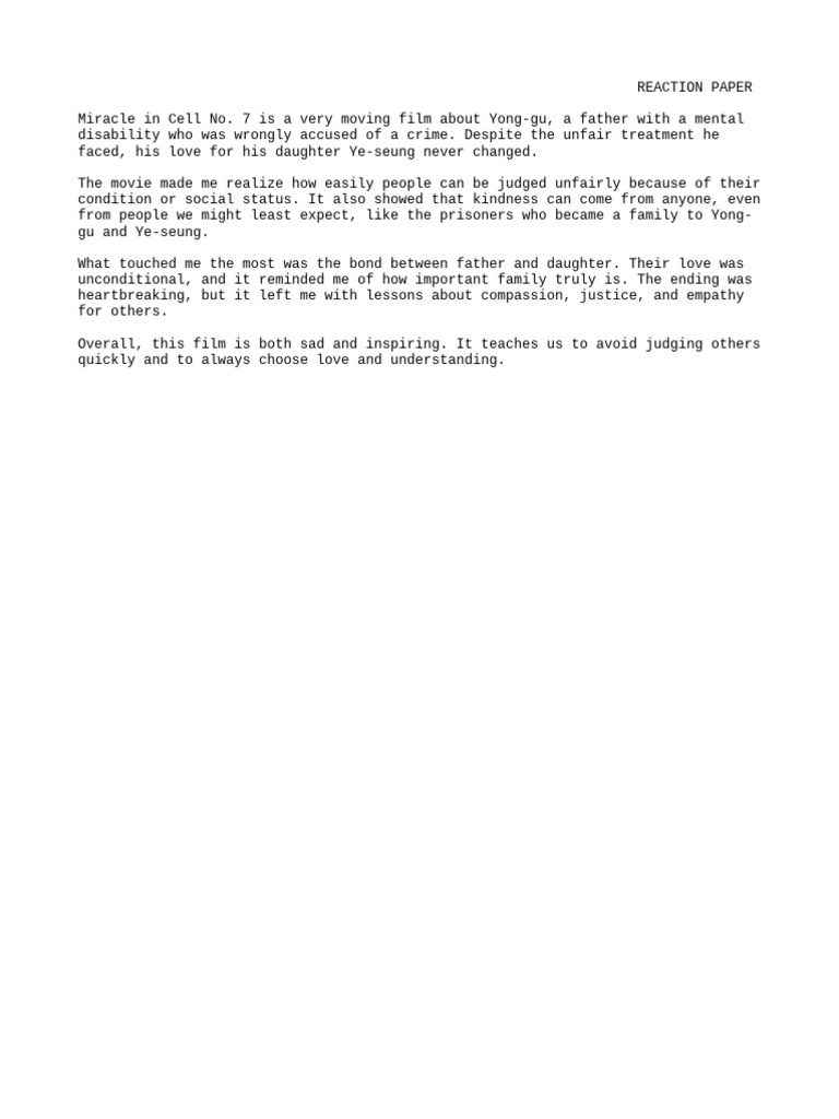 Reaction Paper-Wps Office | PDF
