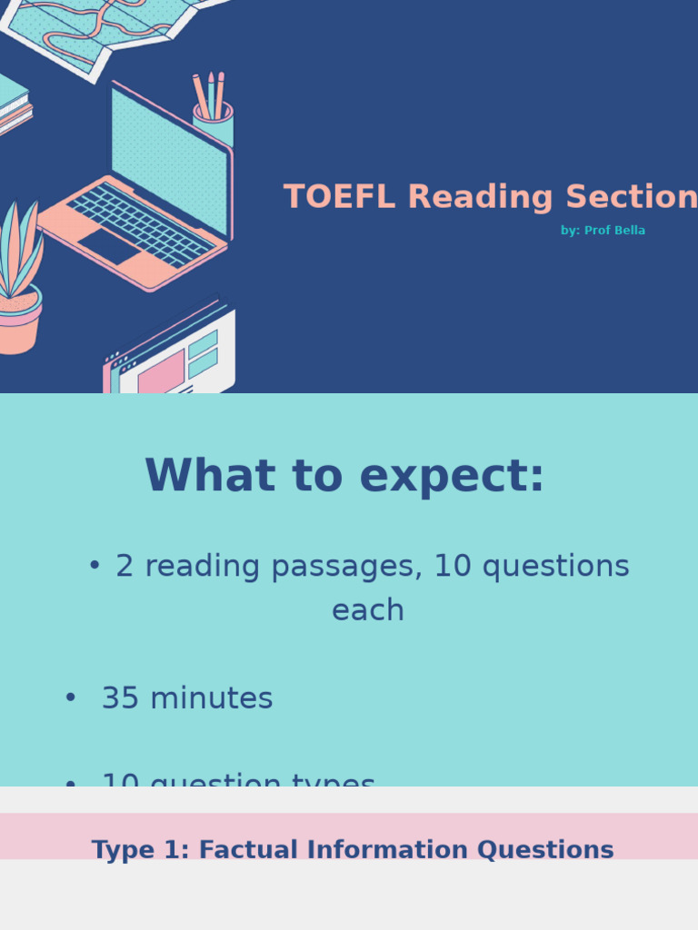 TOEFL - Reading Question Types | PDF | Black Hole | Plate Tectonics