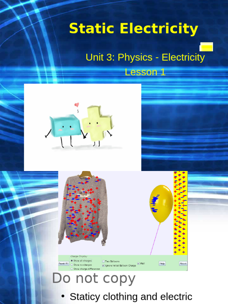 Snc1d U3 Lesson 1 Static Electricity | PDF | Electric Charge | Atoms