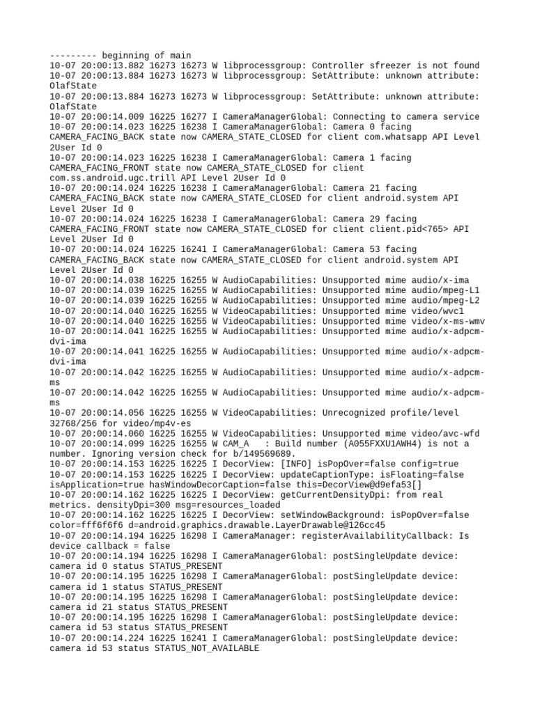 Log Cat 1759842013846 | PDF | Computer Programming | Computing