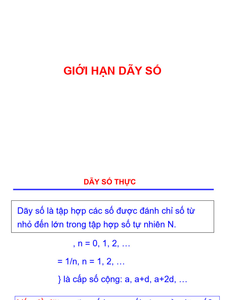 Gioi Han Day So | PDF