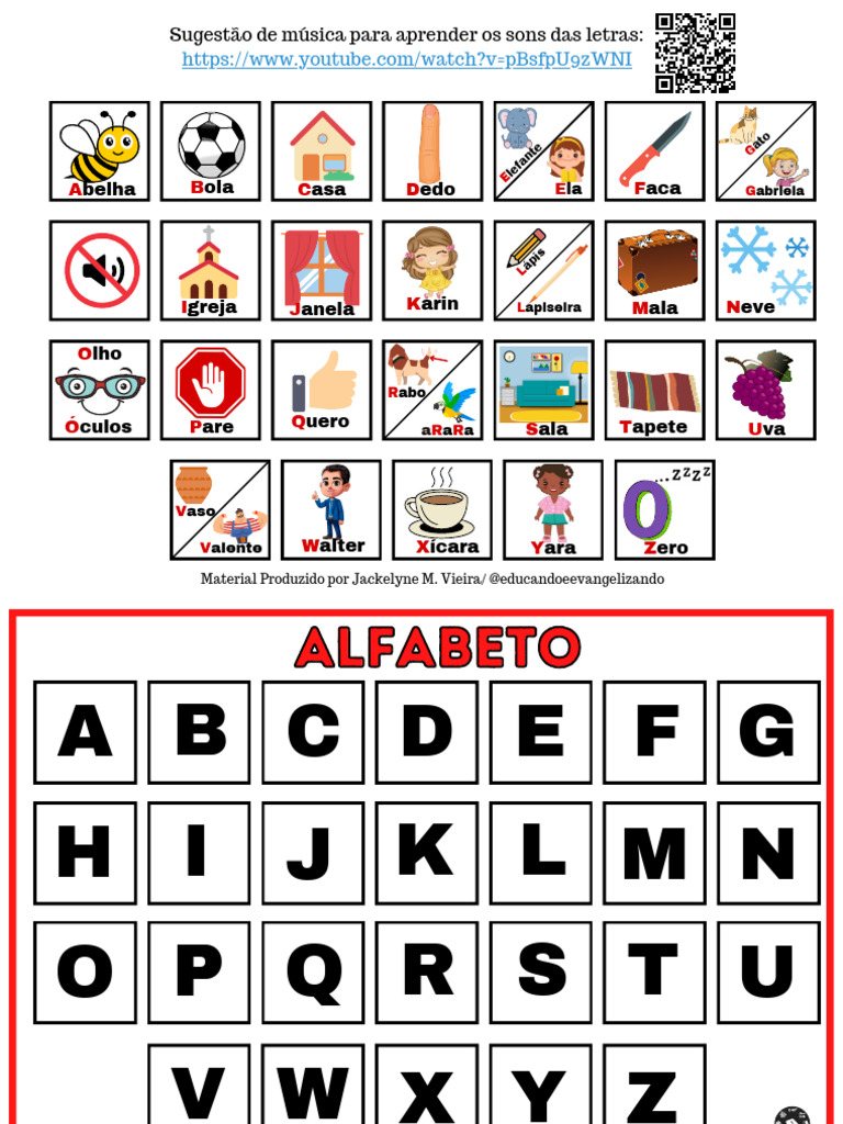 Música para Aprender o Alfabeto | PDF