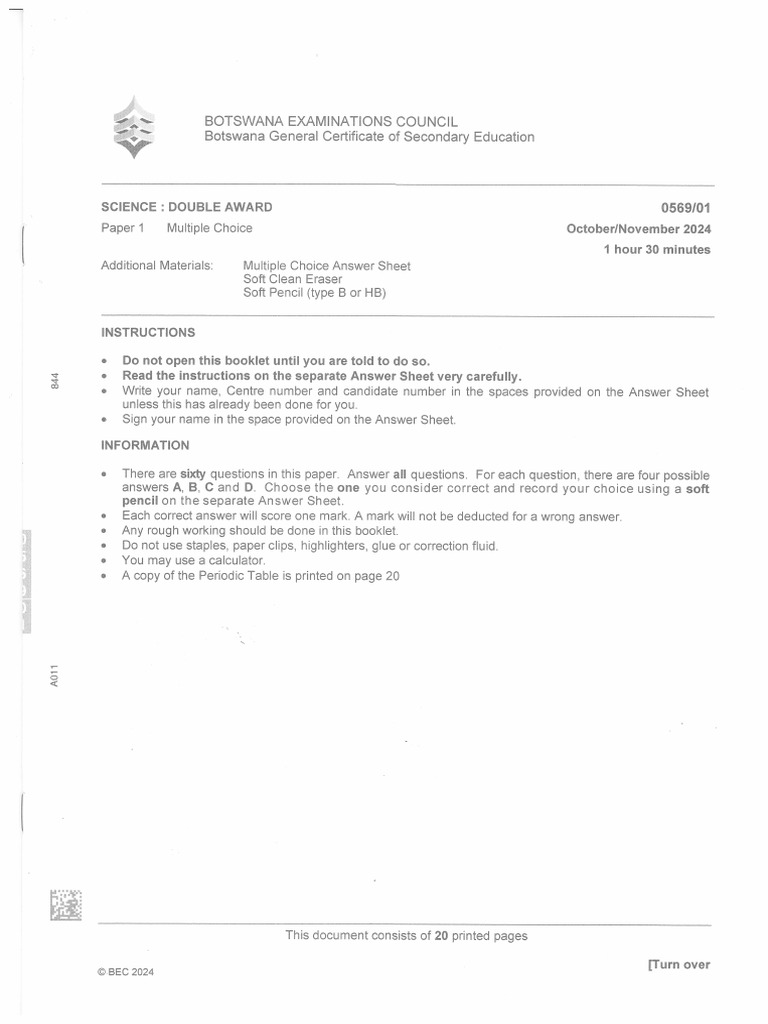 Sda 2024 Paper 1 | PDF