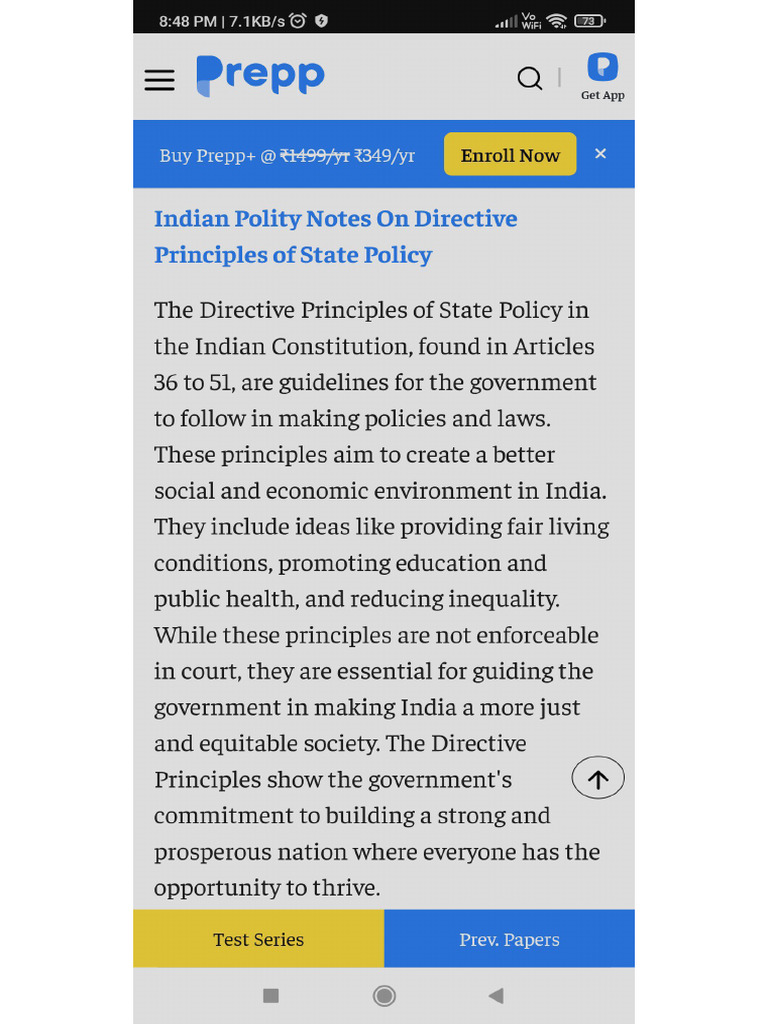 Directive Principal Classification and All | PDF