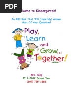 Pre Primary Science | PDF