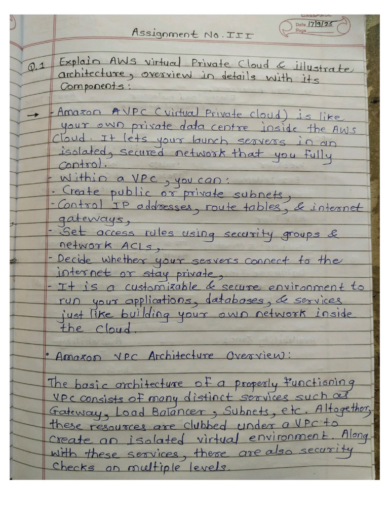 AWS Assignment - 3 | PDF