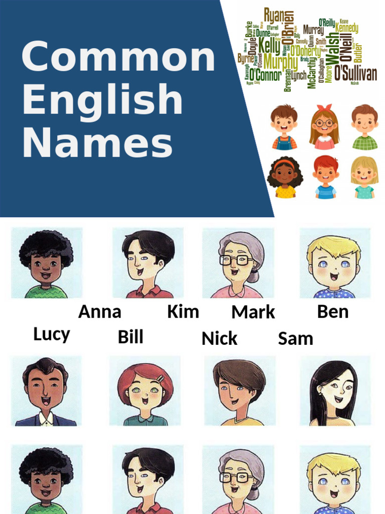 Common English Names | PDF