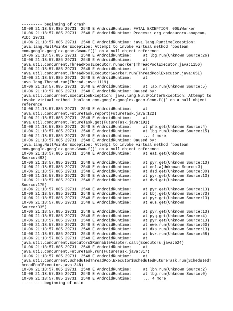 Log Cat 1759760339112 | PDF | Java (Programming Language) | Object Oriented Programming