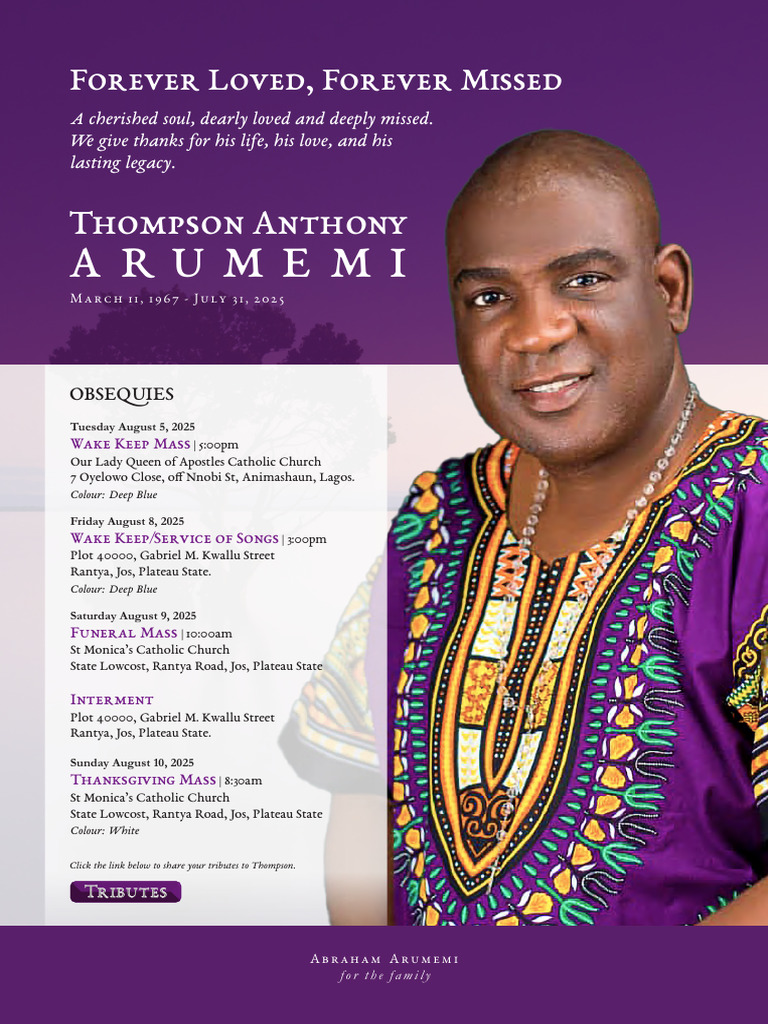 Thompson Arumemi Transition | PDF