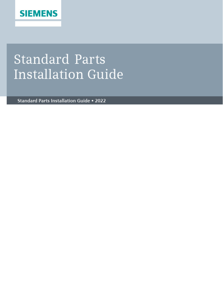 Standard Parts Installation Guide 2022 | PDF | Microsoft Sql Server ...