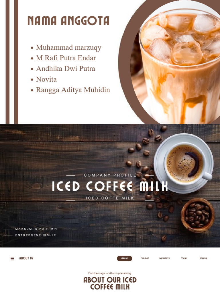 Ppt Company Profile Coffee 20251007 113258 0000 | PDF