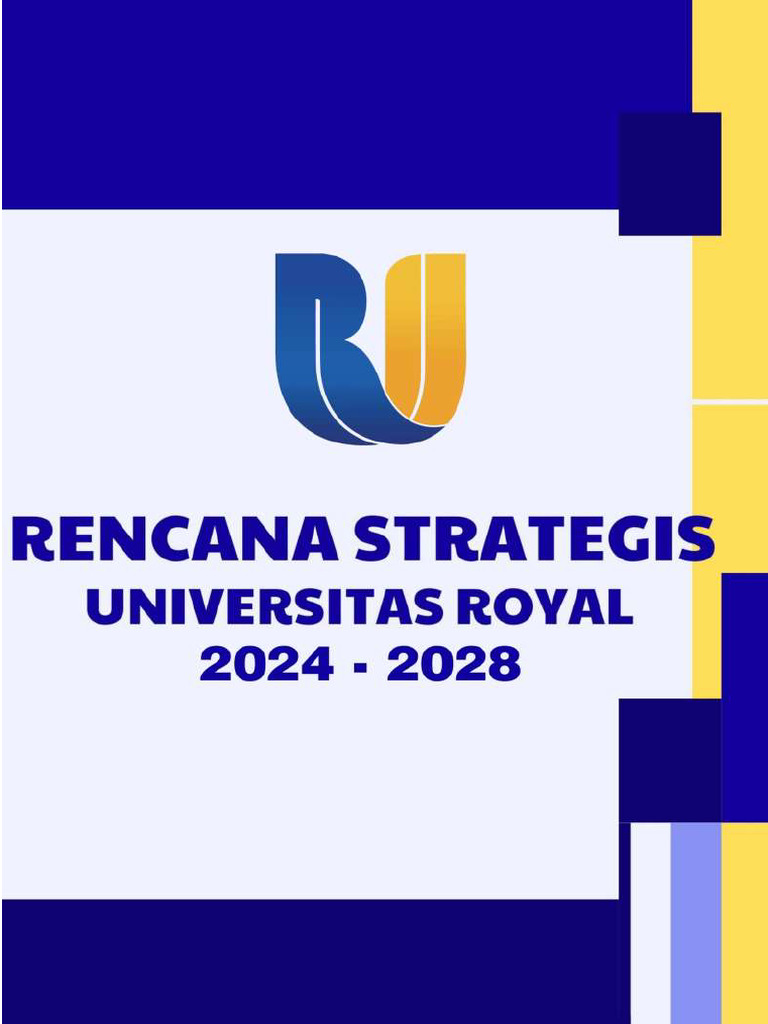 Rencana Strategis Universitas Royal 2024-2028 | PDF
