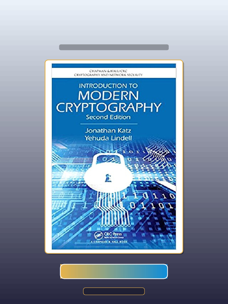 Introduction to Modern Cryptography 2nd Katz eBook and TestBank Bundle ...