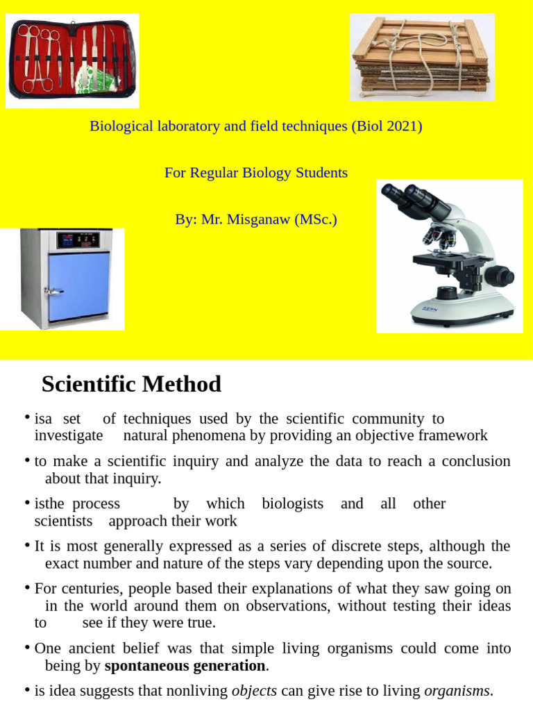 Lab Technique Note 11 | PDF | Microscope | Experiment