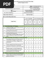 ESAT TEMPLATE 2025 2026 For CNHS Only | PDF | Learning | Goal