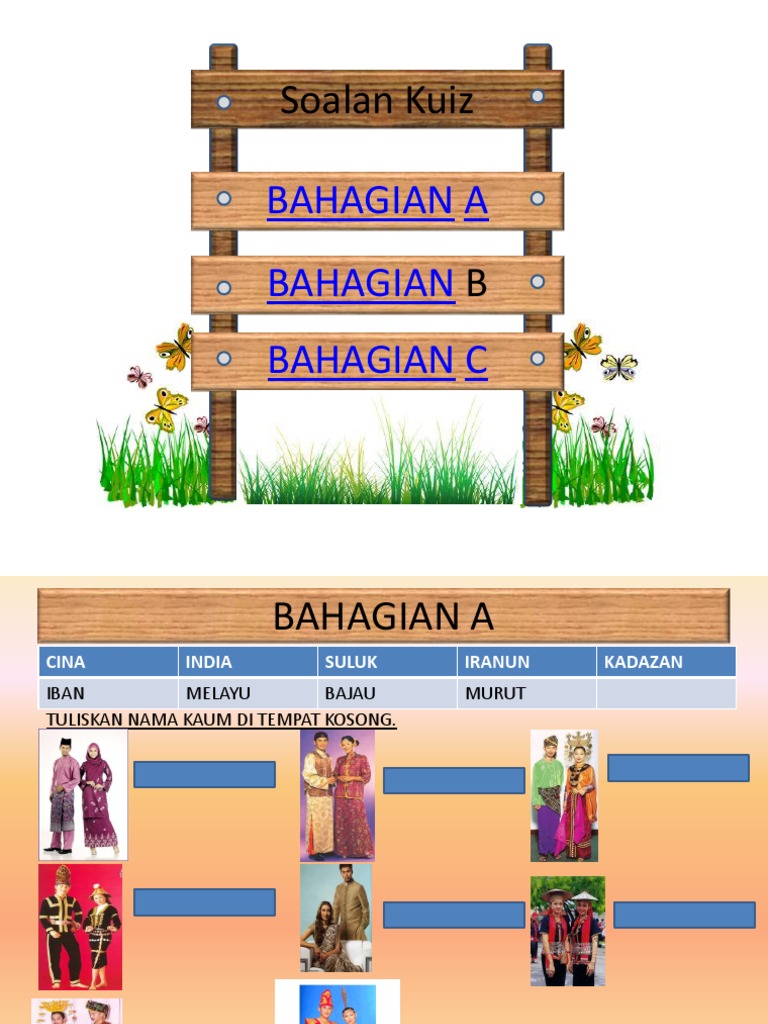 Soalan Kuiz Bahasa Melayu | PDF