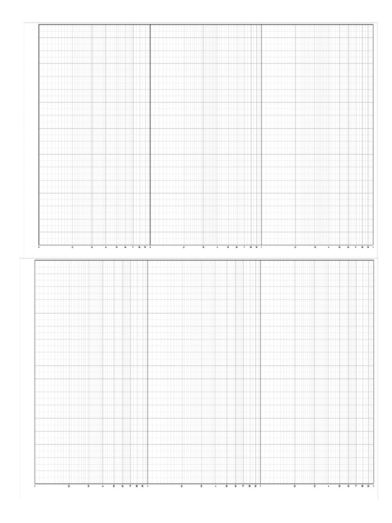 3 Cycle Bode Plot Log Paper-1 | PDF