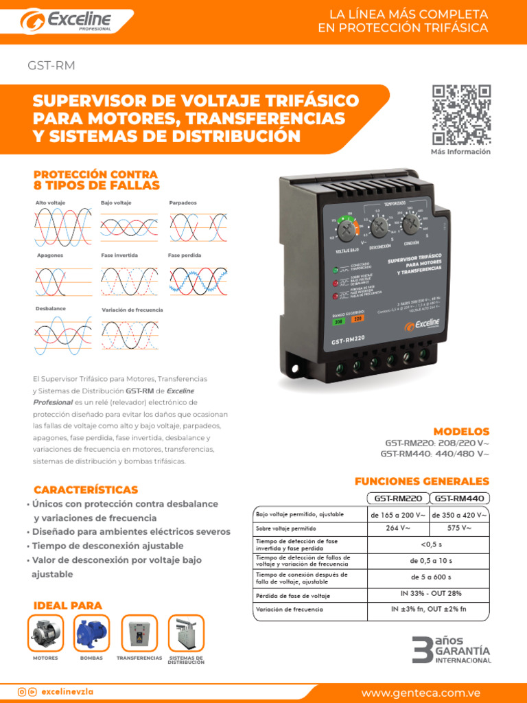 GST-RM HDV V1 | PDF | Motor eléctrico | Poder (Física)